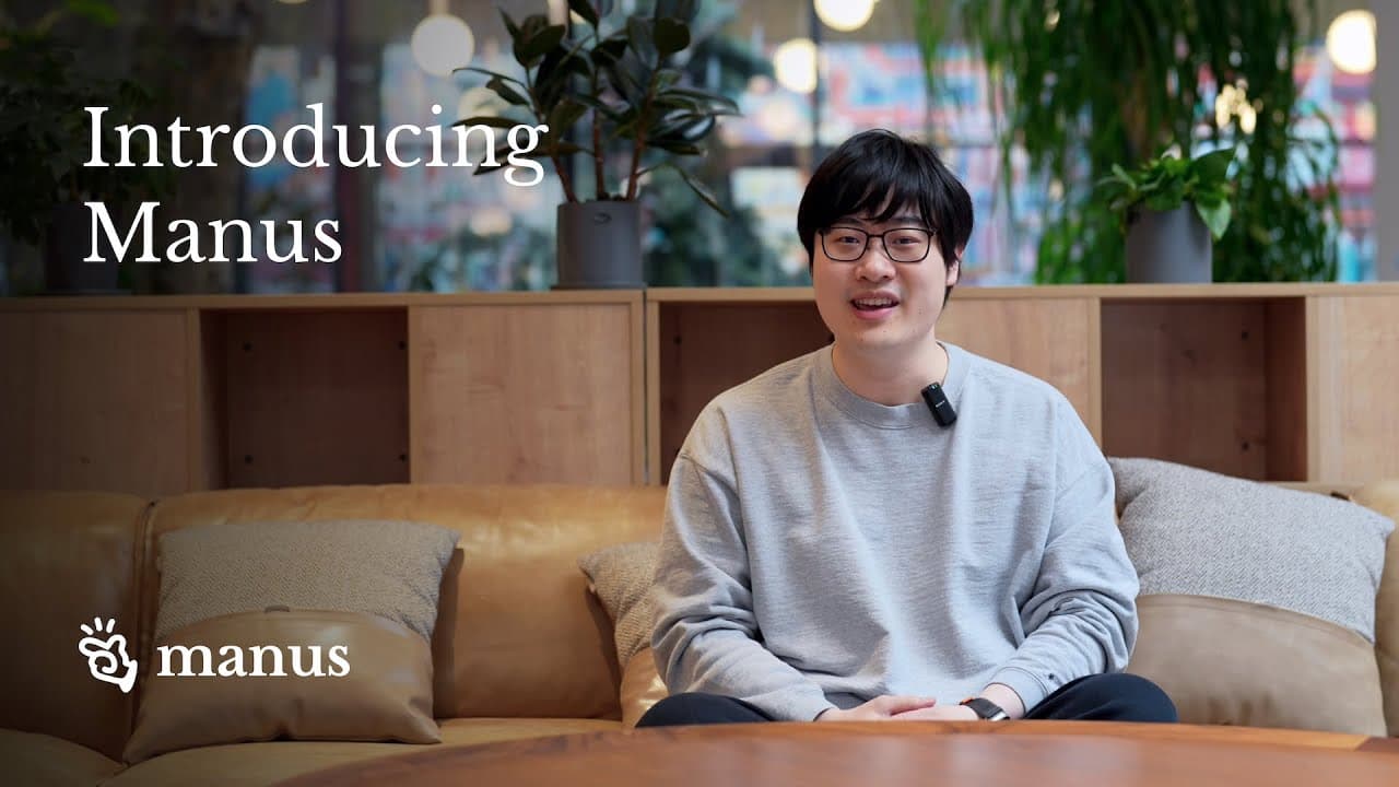 Manus - AI Agent That Gets Things Done